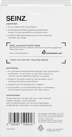 SEINZ. Rasierhobel Butterfly, black, 1 St dauerhaft günstig online ...