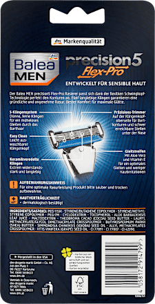Balea MEN Rasierer, Precision 5 Flex-Pro, 1 St dauerhaft günstig online ...