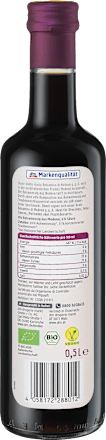 dmBio Essig, Aceto Balsamico di Modena g.g.A., Naturland, 500 ml ...