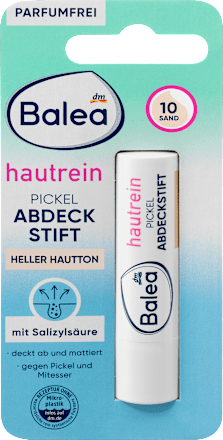 Balea Pickel Abdeckstift Hautrein Farbe 10 Heller Hautton, 4,5 g ...