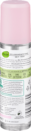 alverde NATURKOSMETIK Deo Spray Floral, Bio-Kirschblüte, Bio-Reiswasser ...