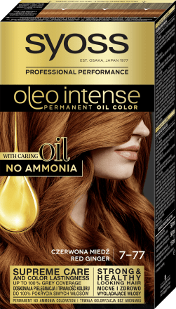 Syoss Oleo Intense Farba do włosów 7-77 Red Ginger, 1 szt. kupuj w ...