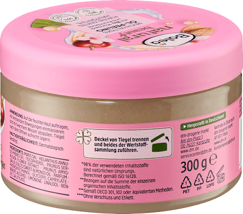 Balea natural beauty tělový olejový peeling s třešňovými květy, 300 g ...