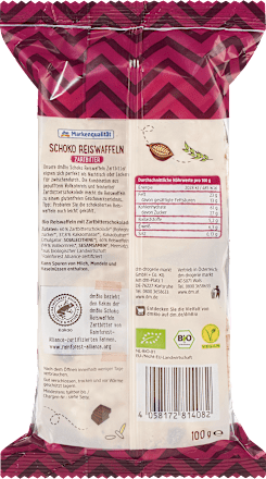 dmBio Snack od riže i tamne čokolade, 100 g | dm-drogeriemarkt.ba