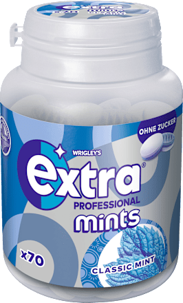 EXTRA Pastillen, EXTRA Professional Mints Classic, 70 St dauerhaft ...