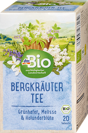 dmBio Planinski čaj, 20 kesica, 35 g | dm.rs