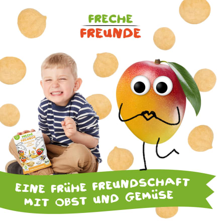 Freche Freunde Kindersnack Smoothie Chips Exotik mit Joghurt ab 3 ...