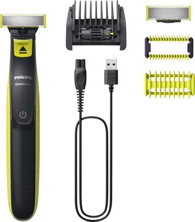 PHILIPS OneBlade Elektrischer Rasierer, OneBlade Face & Body Original ...