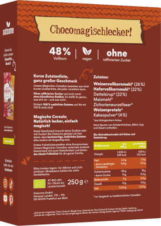 oatsome Müsli, Magische Schoko Pops, 250 g dauerhaft günstig online ...