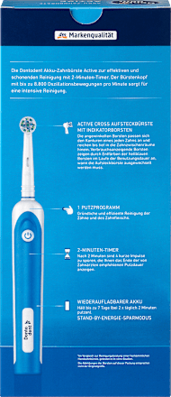 Dontodent Elektrische Zahnbürste Active, 1 St dauerhaft günstig online ...
