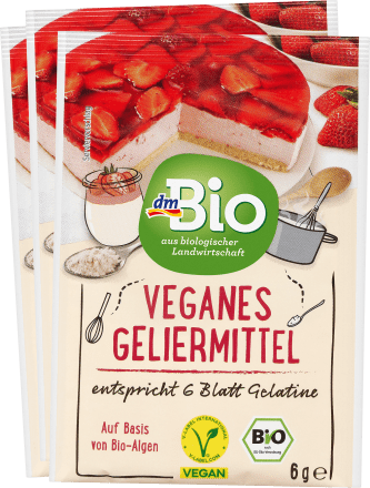 dmBio Geliermittel, vegan (3x6 g), 18 g dauerhaft günstig online kaufen | dm.de