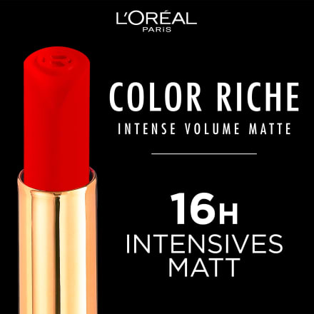 L'ORÉAL PARiS Lippenstift Color Riche Intense Volume Matte 600 Le Nude ...