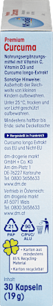 Mivolis Premium Curcuma Kapseln, 30 St., 19 g dauerhaft günstig online ...