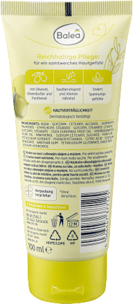 Balea Krema za ruke sa maslinovim uljem i puterom, 100 ml | dm.rs