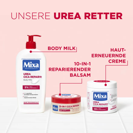 Mixa Bodybalsam 10in1 Cica Repair+ Urea, 150 ml dauerhaft günstig ...