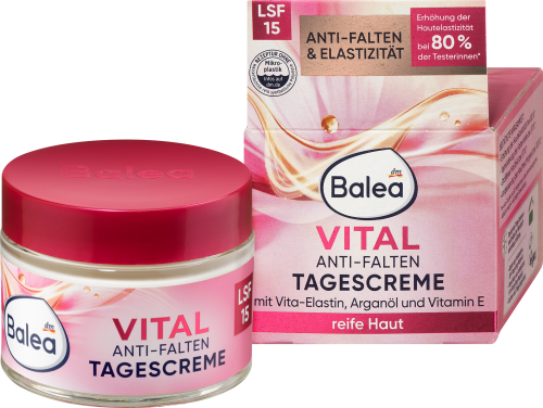 Balea Vital dnevna krema protiv bora, SPF 15, 50 ml | dm.rs