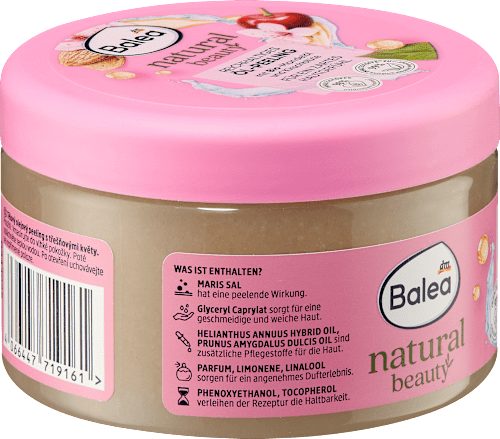 Balea natural beauty uljani piling za tijelo - bademovo ulje i cvijet ...