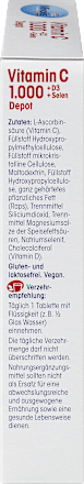 Mivolis Vitamin C 1000 + D3 + Selen Depot 30 St, 42 g dauerhaft günstig ...