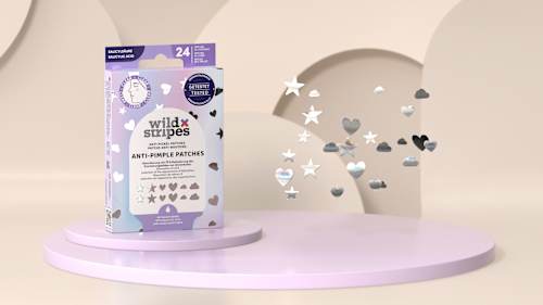 Wild Stripes Anti Pickel Patches Holo Clear, 24 St dauerhaft günstig online kaufen | dm.de