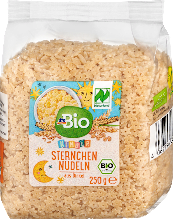 dmBio Osušena testenina od spelte u obliku zvezdica, 250 g | dm.rs