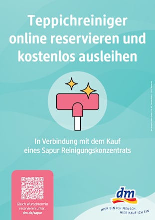 Sapur Teppichreiniger Hauptreiniger, 1 l dauerhaft günstig online ...