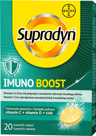 Supradyn Prehransko dopolnilo Imuno Boost z vitaminoma C in D ter ...