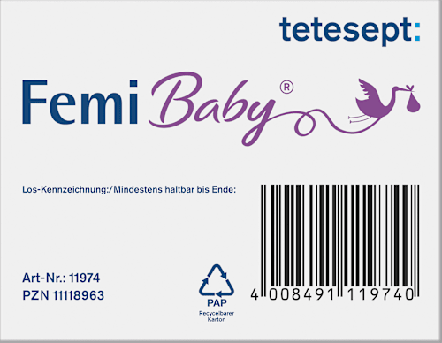 tetesept Femi Baby Kapseln & Tabletten je 30 St, 61,8 g dauerhaft ...