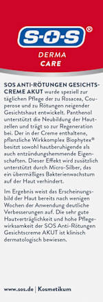SOS Gesichtscreme Anti-Rötungen Akut, 50 ml dauerhaft günstig online ...
