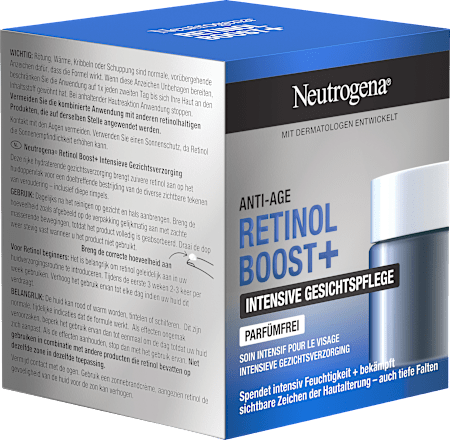 Neutrogena Anti Age Gesichtscreme Retinol Boost+, 50 ml dauerhaft ...