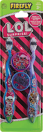 FIREFLY L.O.L. SURPRISE! dečije četkice za zube, od 3+ godine, 2 kom ...