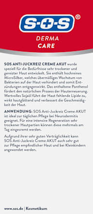 SOS Creme Akut Anti-Juckreiz, 100 ml dauerhaft günstig online kaufen ...