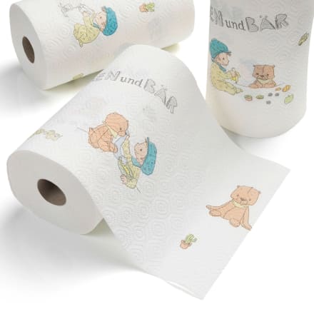 Saugstark&Sicher Papirnati ubrusi, 3-slojni, više vrsta, 3 kom | dm.rs