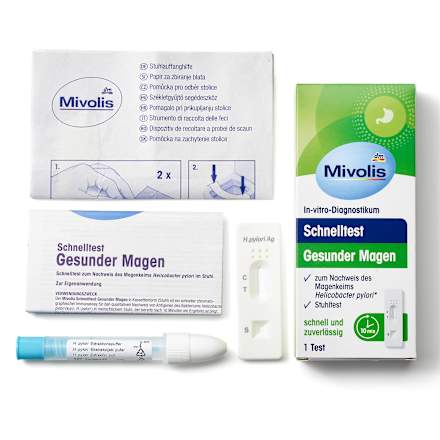 Mivolis Schnelltest Gesunder Magen, 1 Anwendung, 1 St dauerhaft günstig ...