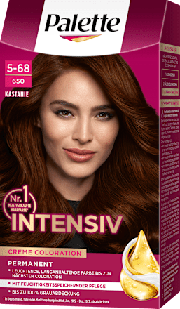 Palette Intensive Color Creme Intensiv-Creme-Coloration 650 Kastanie, 1 ...