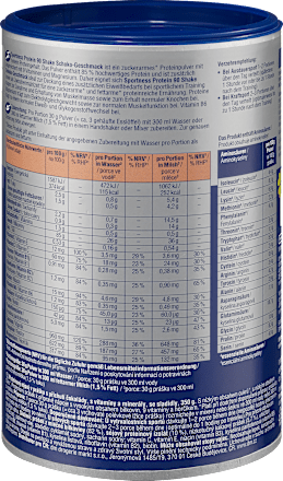 Sportness Proteinpulver, Protein Shake 90, Schoko Geschmack, 350 g ...