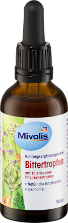 Mivolis Bittertropfen, 50 ml dauerhaft günstig online kaufen | dm.de