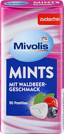 Mivolis Mints bombone - šumsko voće, 35 g | dm-drogeriemarkt.ba