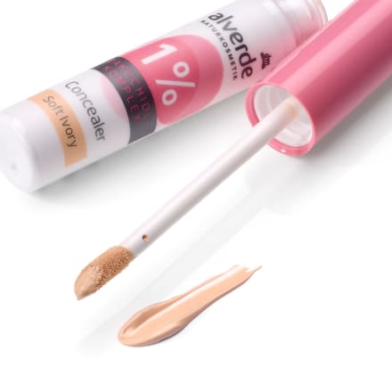 alverde NATURKOSMETIK Tekoči korektor Clean Beauty 01 Soft Ivory, 9 ml ...
