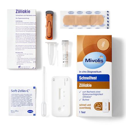 Mivolis Schnelltest Zöliakie, 1 Anwendung, 1 St dauerhaft günstig ...