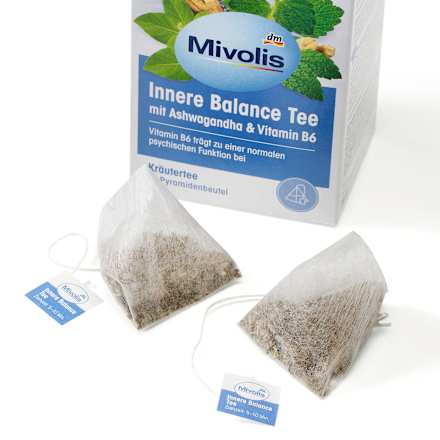 Mivolis Kräutertee, Innere Balance Tee (14 Beutel), 28 g dauerhaft günstig online kaufen | dm.de