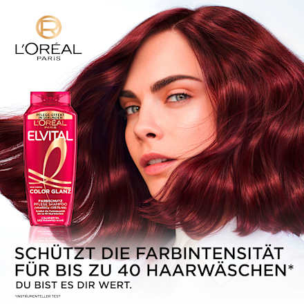 L'ORÉAL PARiS ELVITAL Shampoo & Conditioner 2in1 Color Glanz, 250 ml dauerhaft günstig online ...