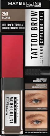 MAYBELLINE NEW YORK Augenbrauengel Tattoo Brow 36H Nr. 250 Blonde, 6 ml ...
