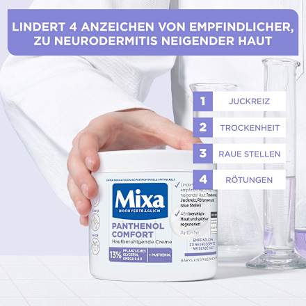 Mixa Pflegecreme Panthenol Comfort, 400 ml dauerhaft günstig online ...