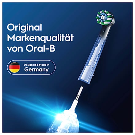 Oral-B Aufsteckbürsten PRO CrossAction schwarz, 4 St dauerhaft günstig online kaufen | dm.de