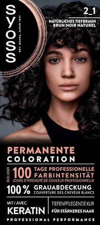 Syoss Haarfarbe 2_1 Natürliches Tiefbraun, 1 St dauerhaft günstig online kaufen | dm.de