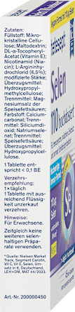 tetesept Selen 110 hochdosiert Tabletten 45 St, 12,6 g dauerhaft ...