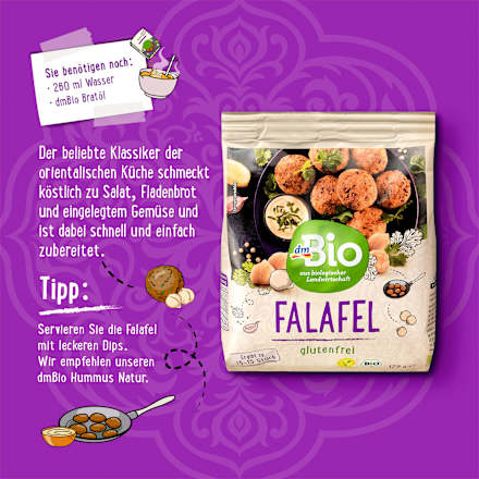 dmBio Falafel, 175 g dauerhaft günstig online kaufen | dm.de