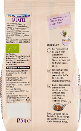 dmBio Falafel, 175 g dauerhaft günstig online kaufen | dm.de