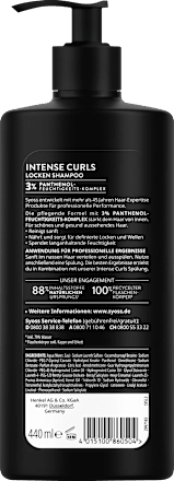 Syoss Shampoo Intense Curls, 440 ml dauerhaft günstig online kaufen | dm.de
