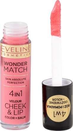 EVELINE COSMETICS WONDER MATCH 4IN1 tečno rumenilo i balzam za usne - 03, 4,5 ml | dm.rs